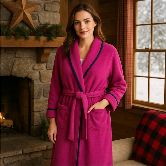 L.L. Bean | Intimates & Sleepwear | Vintage Ll Bean Womens Thick Fleece ...